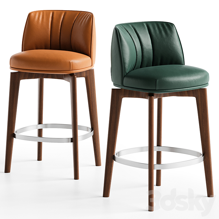 Archibald Stool - Chair - 3D model