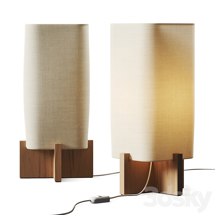 Crate and Barrel Toro Table Lamp - Table lamp - 3D model