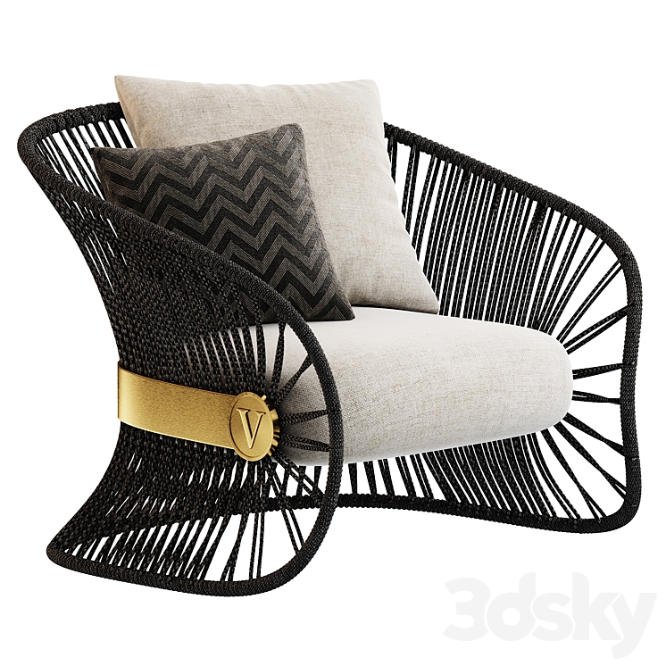 Armchair VISIONNAIRE STANKAR - Arm chair - 3D model