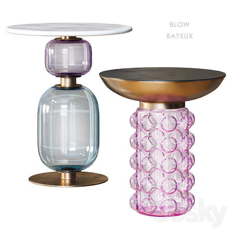 Blow Bayeux coffee table La Redoute - Table - 3D model