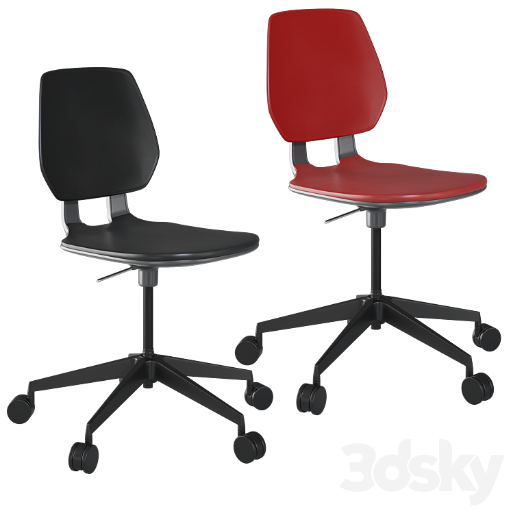 COMMUTE-Task-Chairs - Office furniture - 3D model