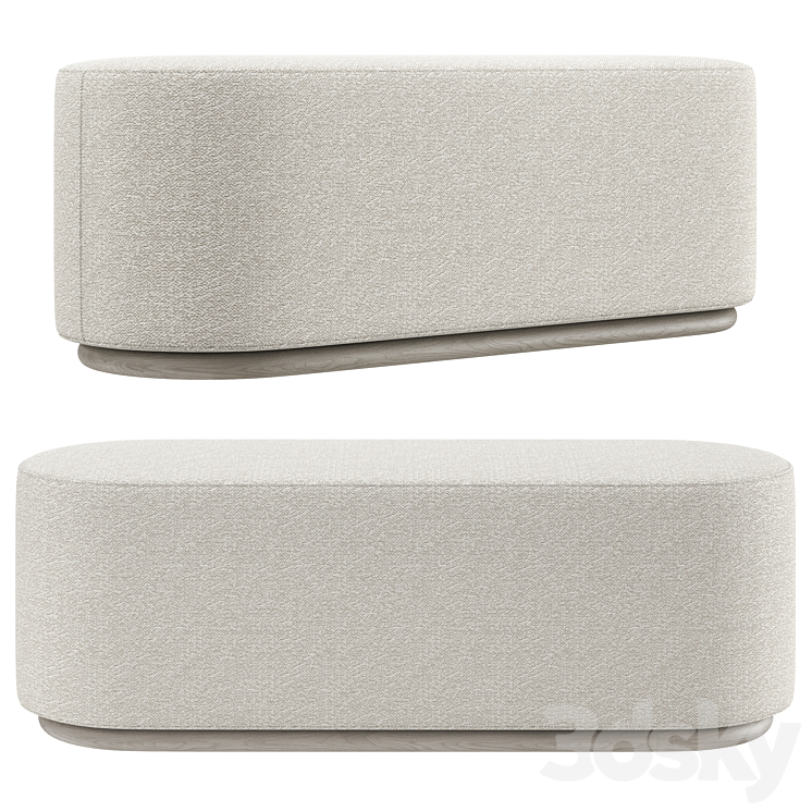 Caracole, Asha Bench - Other soft seating - 3D model
