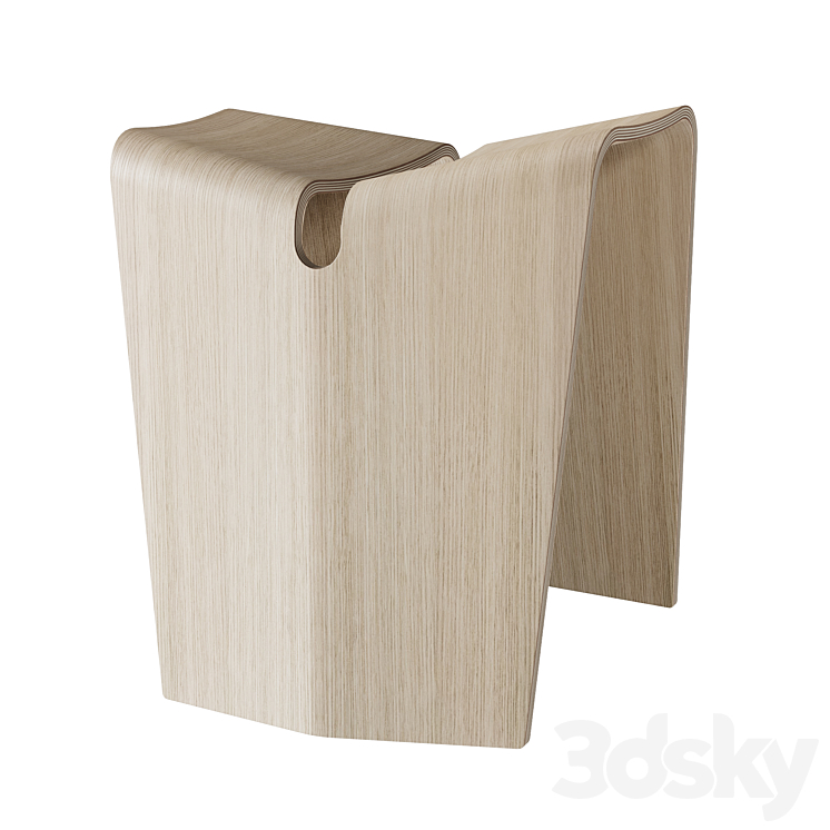 Lapalma KAMI Nesting stool - Chair - 3D model