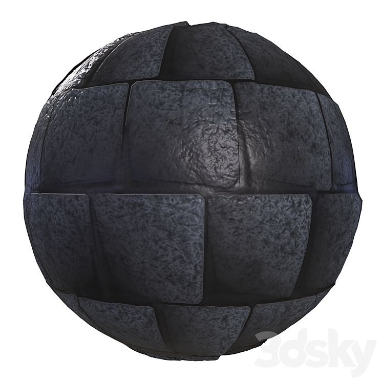 tile stone texture 2K - Stone - 3D model