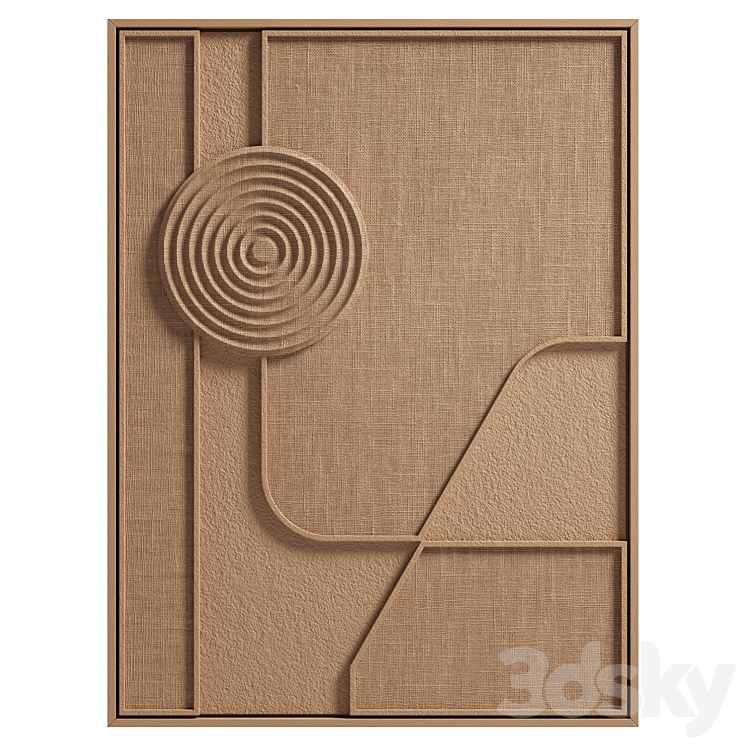 AM.PM - Panel Ondina - Frame - 3D model