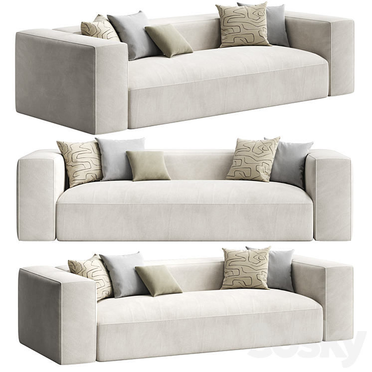Sofa BULKY by LAYERED - Sofa - 3D model