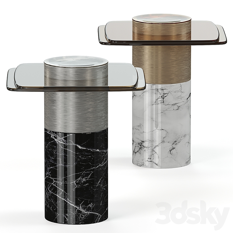 Mississippi side table - Table - 3D model