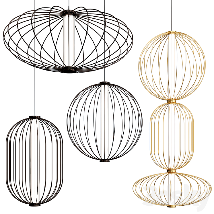 Pepo - Pendant light - 3D model
