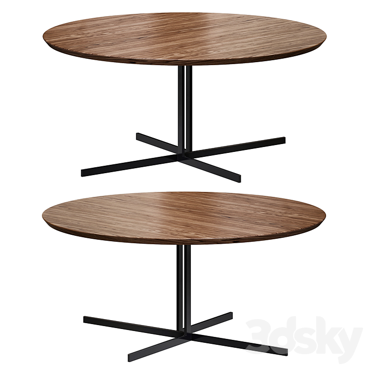 Estro coffee by Natuzzi italia - Table - 3D model