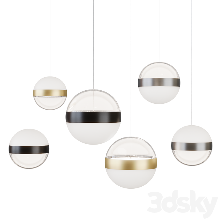Odeon Light "Roni" - Pendant light - 3D model