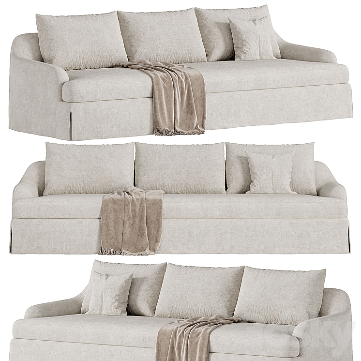 Vincent Van Duysen Sofa 01 - Sofa - 3D model