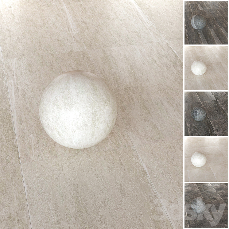 6 in 1 Florim Urban Style Tile Textures - Industrial Tile Collection ...