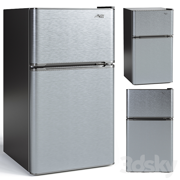 Arctic King Fridge - Kitchen appliance - 3D model