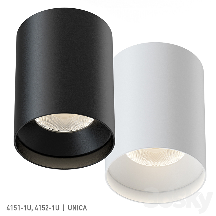 Favorite 4151-1U, 4152-1U - Spot light - 3D model