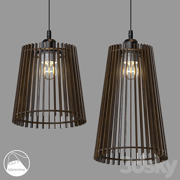 LampsShop.ru PDL2530 Pendant Nocles - Pendant light - 3D model
