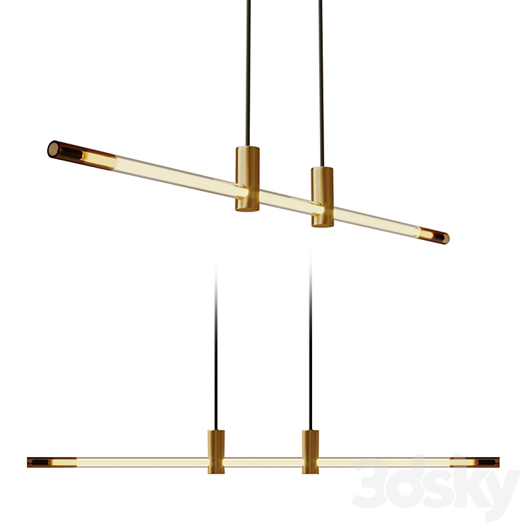 Pendant Light Ra Line - Pendant light - 3D model