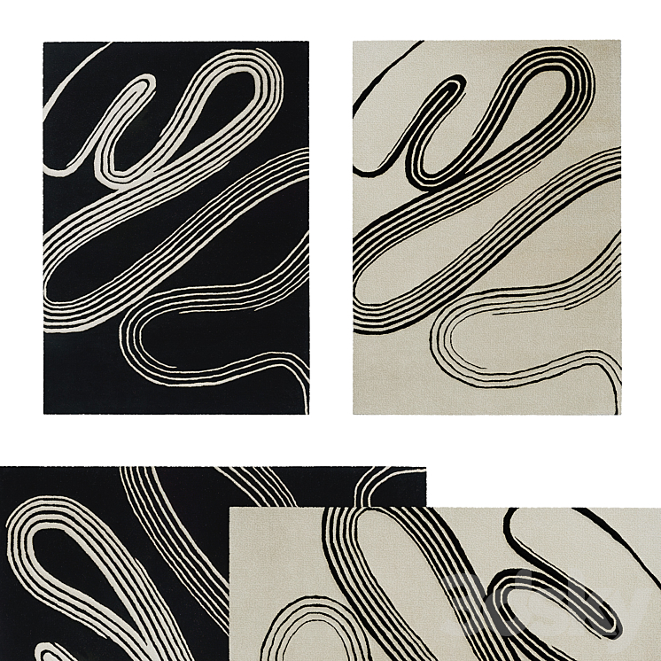 Decor Flow - Carpets - 3D model