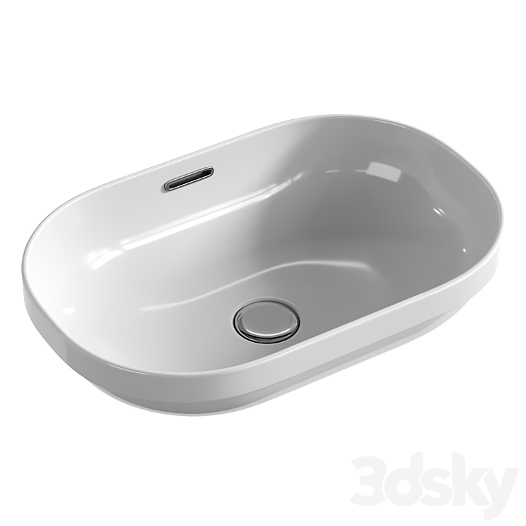 Sink Art&Max AM-5006-C - Wash basin - 3D model
