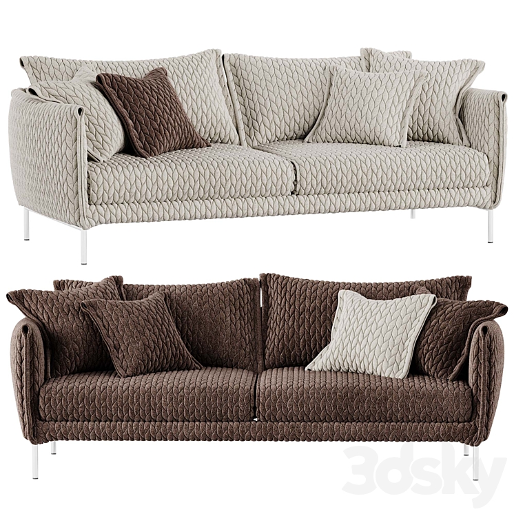 GENTRY sofa by Moroso - Sofa - 3D model