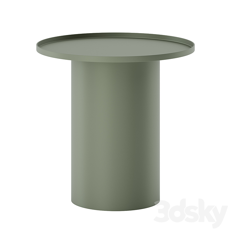 Anna round side table by Rose and Gray - Table - 3D model
