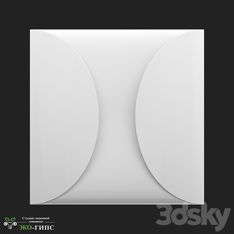 3D Panel CIRCLE - 3D panel - 3D model