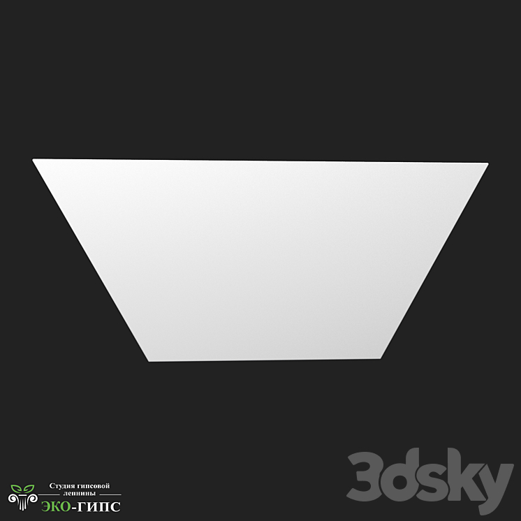 3D Panel TRAPEZIUM - 3D panel - 3D model