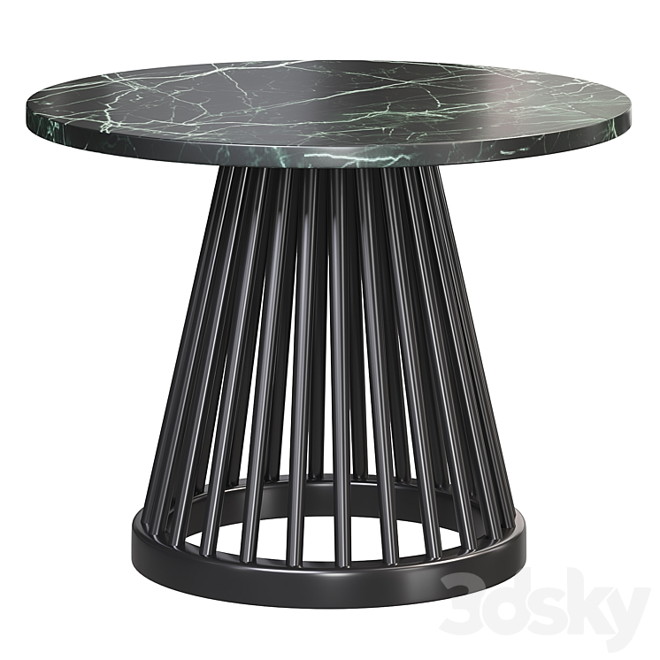 Fan Small Coffee Table by Rousehome - Table - 3D model