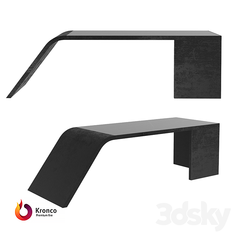 OFFICE DESK FOR THE HEAD OF KRONCO KARDIF - Office furniture - 3D model