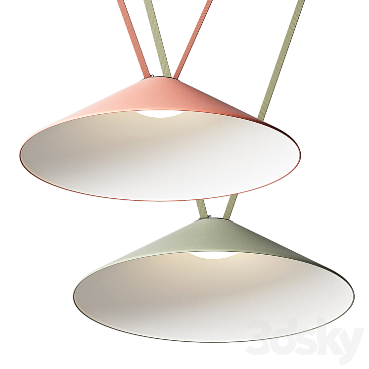 Vibia plus minus - Cone - Pendant light - 3D model