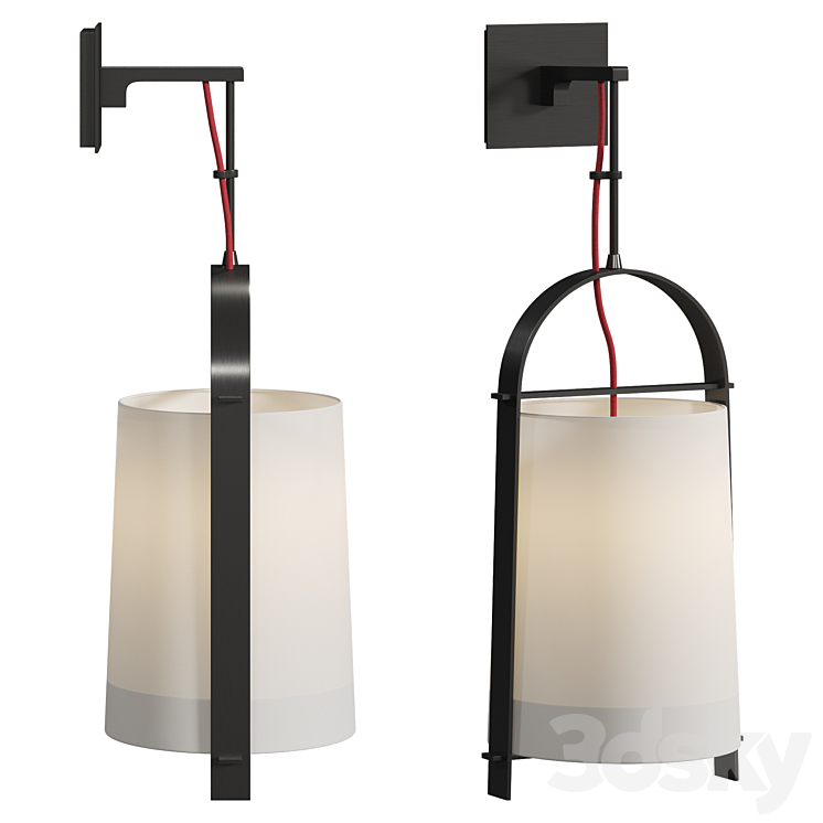 To-Ji Wall Sconce by Boyd Lighting - Wall light - 3D model