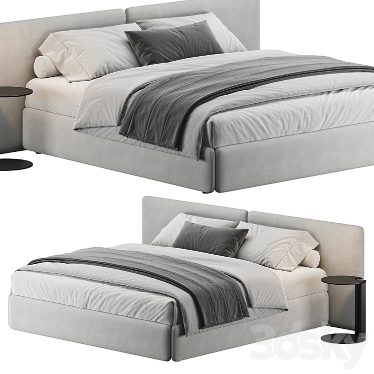 Zip Bed - Bed - 3D model