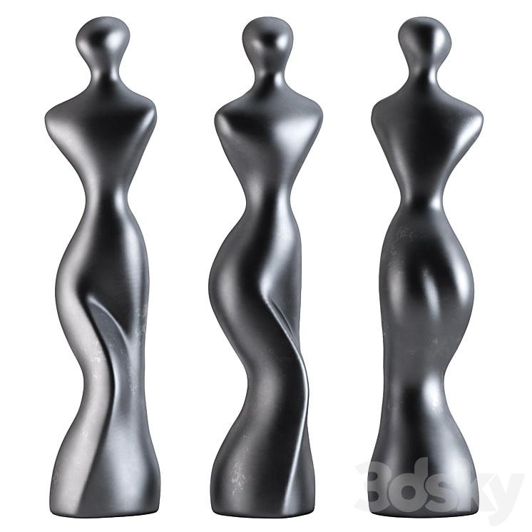 Regine Desage Figurine - Sculpture - 3D model