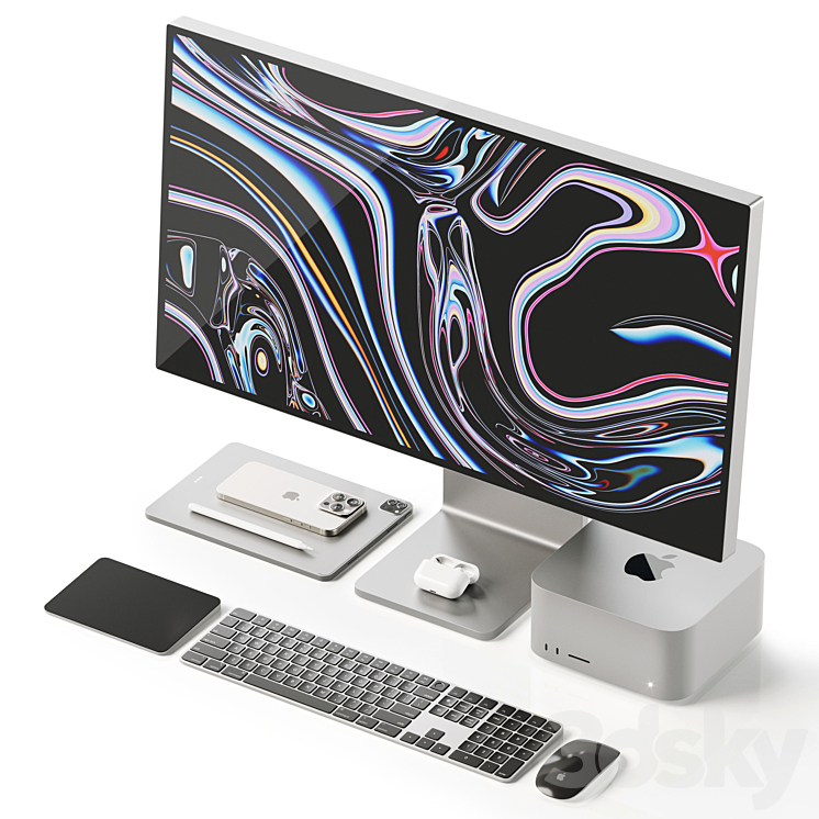 Apple Collection - PC & other electronics - 3D model