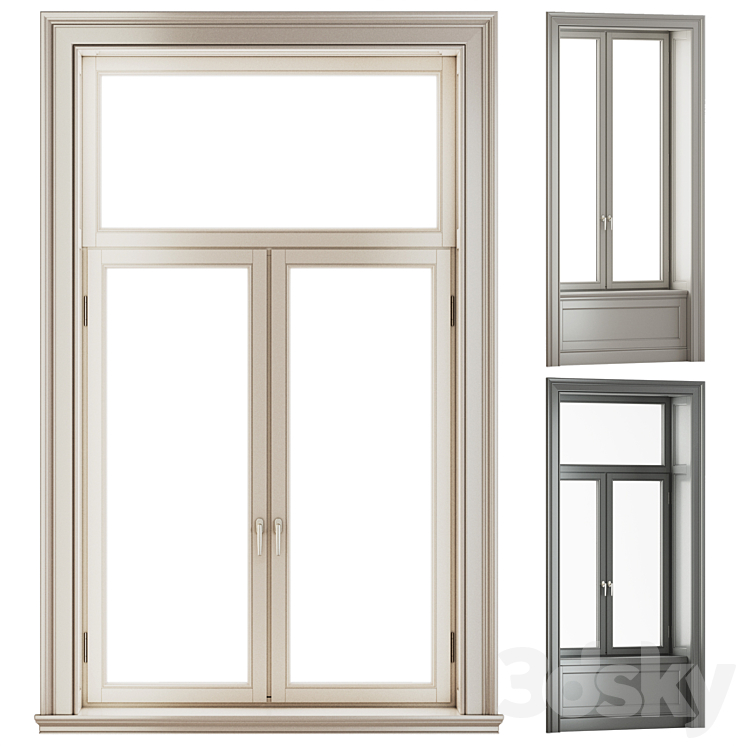 Classical Window - Windows - 3D model