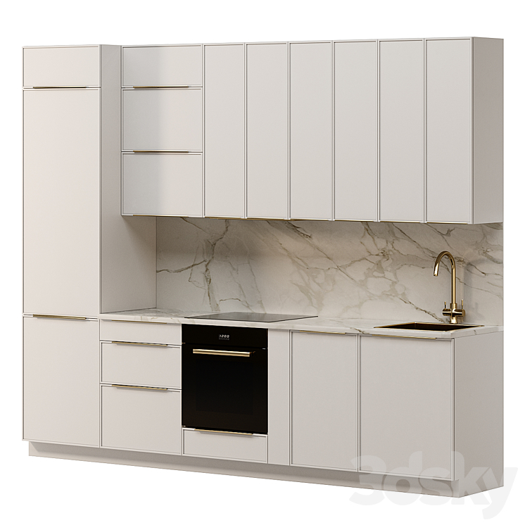 Leroy Merlin Inta 2 - Kitchen - 3D model