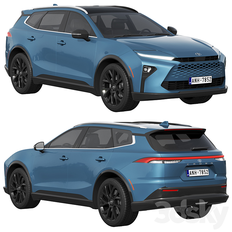 Toyota Crown Signia - Ground Transport - 3D model