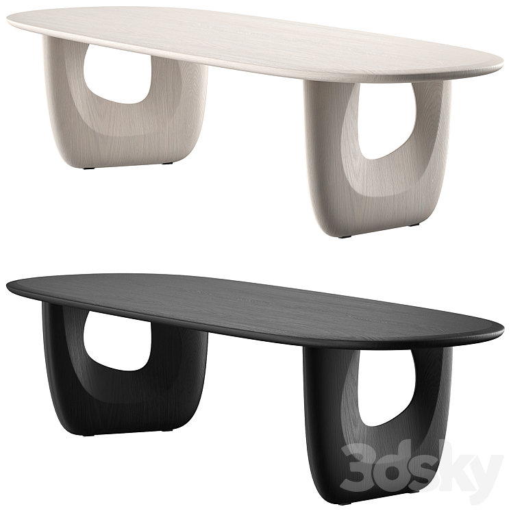Savignyplatz Dining Tables by Man of Parts - Table - 3D model