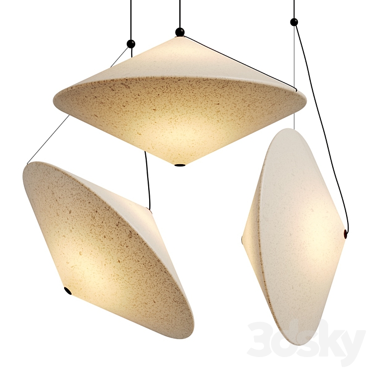 Miniforms Rificolona Pendant Lamp - Pendant light - 3D model