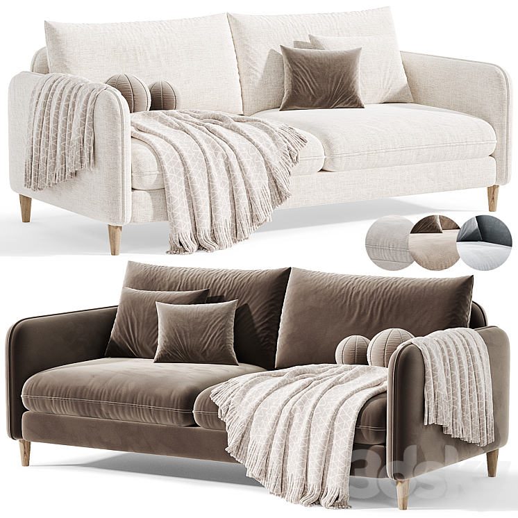 Sofa Randy modern By Lavsit - Sofa - 3D model