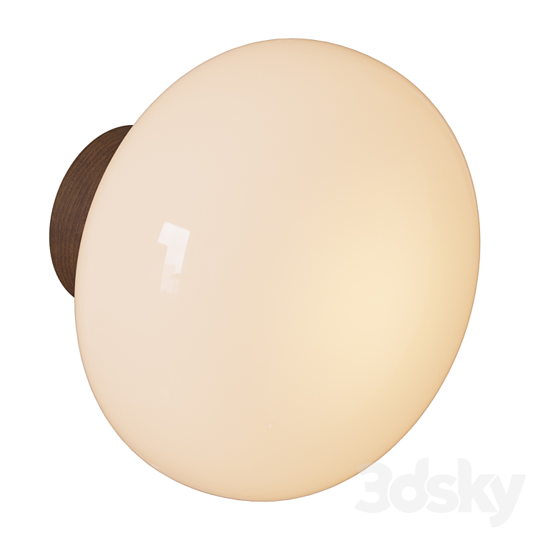 Karl Johan Wall Lamp - Wall light - 3D model