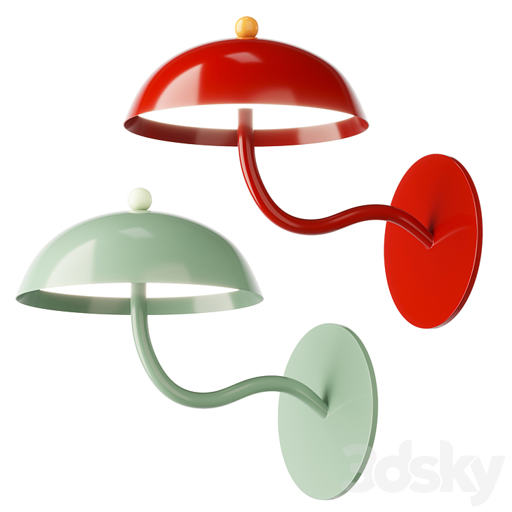 In Common With Ripple Sconce - Wall light - 3D model