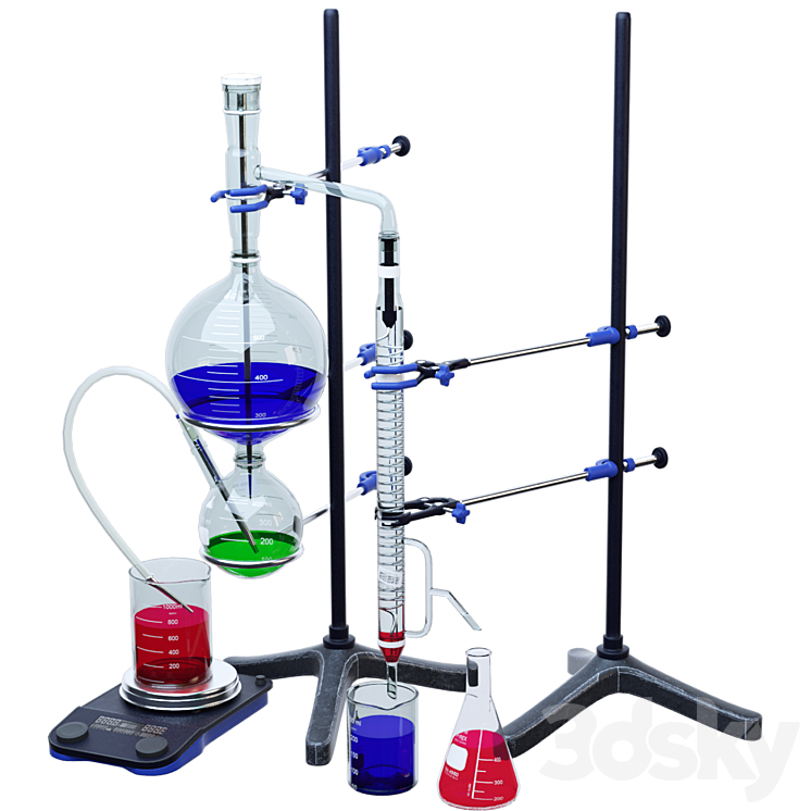 Distillation Equipment - Miscellaneous - 3D model