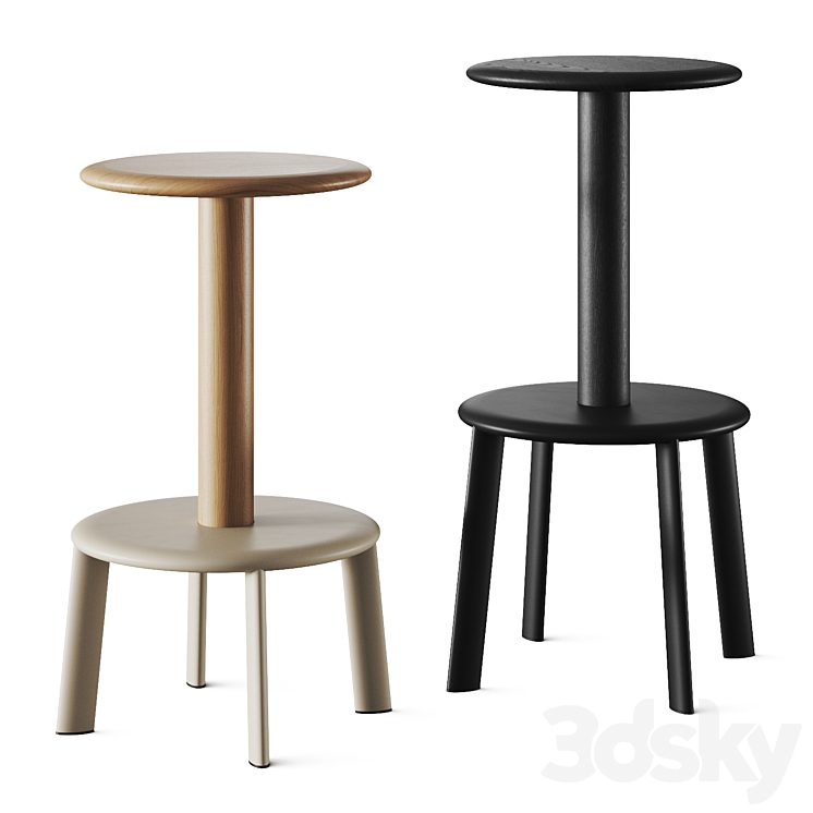 AndTradition Massif AV40 & AV39 Bar and Counter Tools - Chair - 3D model