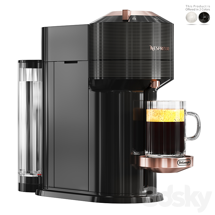 Delonghi Nespresso Machine - Kitchen appliance - 3D model