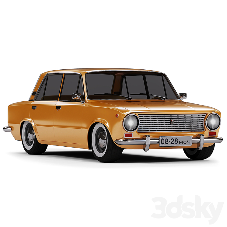vaz 2101 - Transport - 3D model