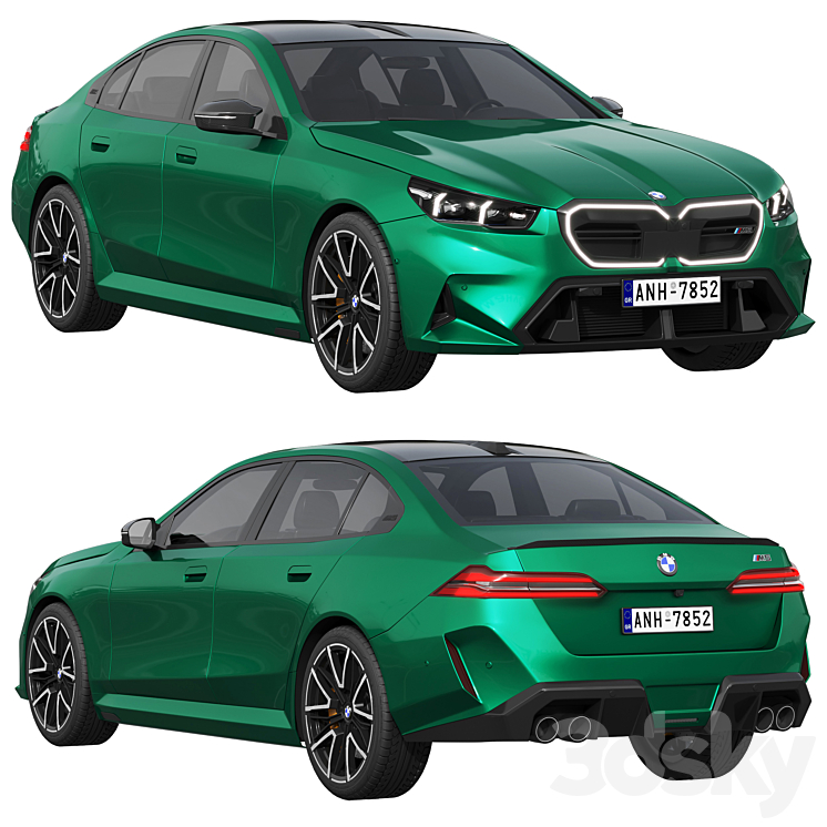 BMW M5 2025 - Ground Transport - 3D model