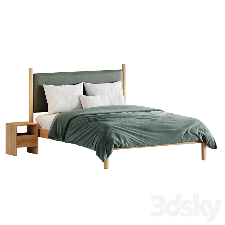 Sheldon 160 - Bed - 3D model