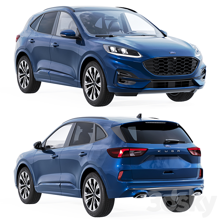 Ford Kuga ST - Transport - 3D model