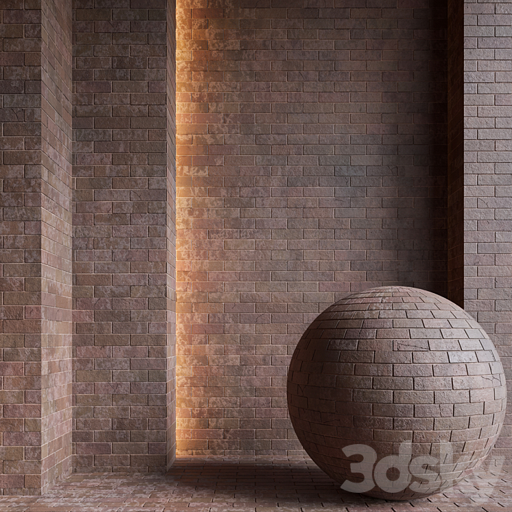 Brick Texture 4K - 01 Seamless - Brick - 3D model
