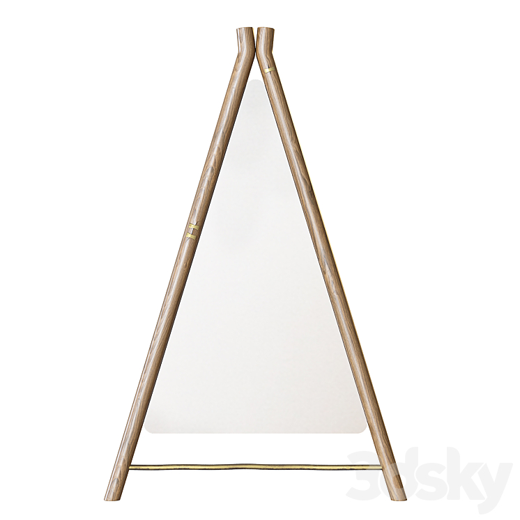 Ayo Full Mirror by Modu Studio - Mirror - 3D model
